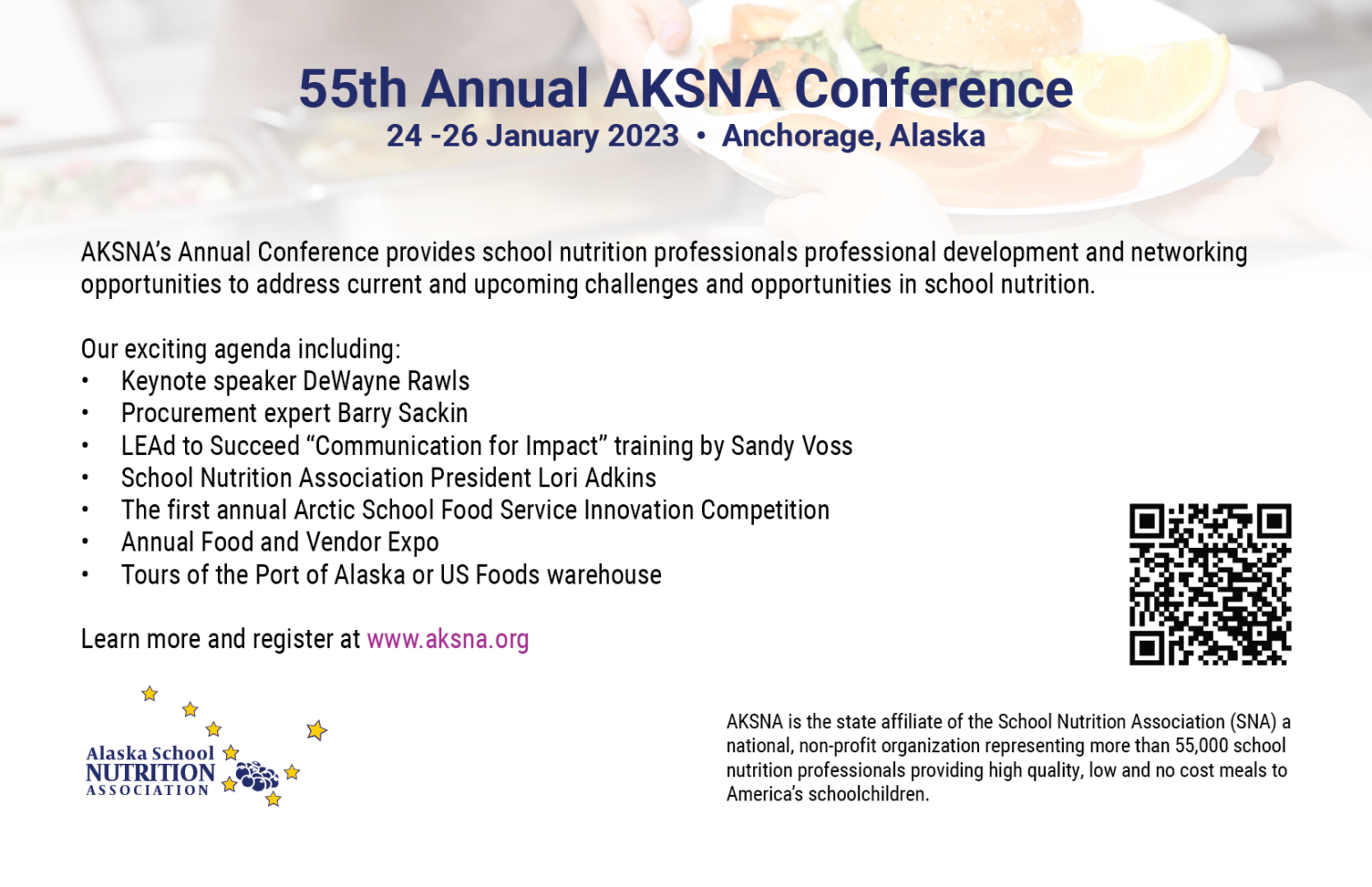 AKSNA 55th Annual Conference (2023) – Alaska School Nutrition Association